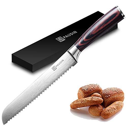 PAUDIN Bread Knife + Chef Knife