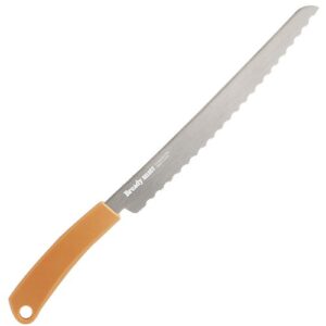 kai kai ac0070 bread knife, bready select brown, made in japan