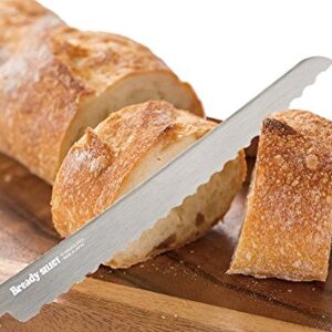 Kai KAI AC0070 Bread Knife, Bready SELECT Brown, Made in Japan