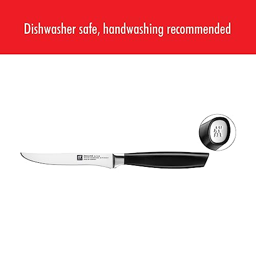 Zwilling All Star 8-inch Bread Knife, Cake Knife Razor-Sharp German Knife, Made in Company-Owned German Factory with Special Formula Steel perfected for almost 300 Years, White End Cap