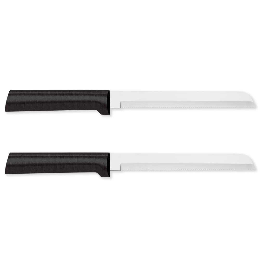 RADA Bread Knife Serrated Blade with Stainless Steel Resin Made in The USA, 6 Inches, Pack of 2