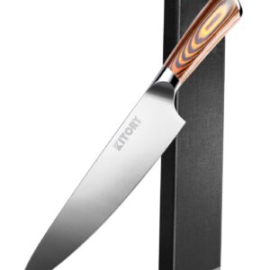 Kitory Chef Knife 8 Inch, Sharp Kitchen Knife German High Carbon Stainless Steel French Knife, 2023 Gifts For Women and Men