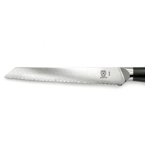 Mercer Culinary M13789 Premium Grade Super Steel, 8-Inch Serrated Bread Knife, G10 Handle