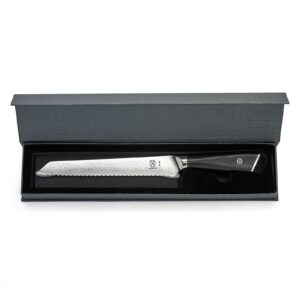 Mercer Culinary M13789 Premium Grade Super Steel, 8-Inch Serrated Bread Knife, G10 Handle