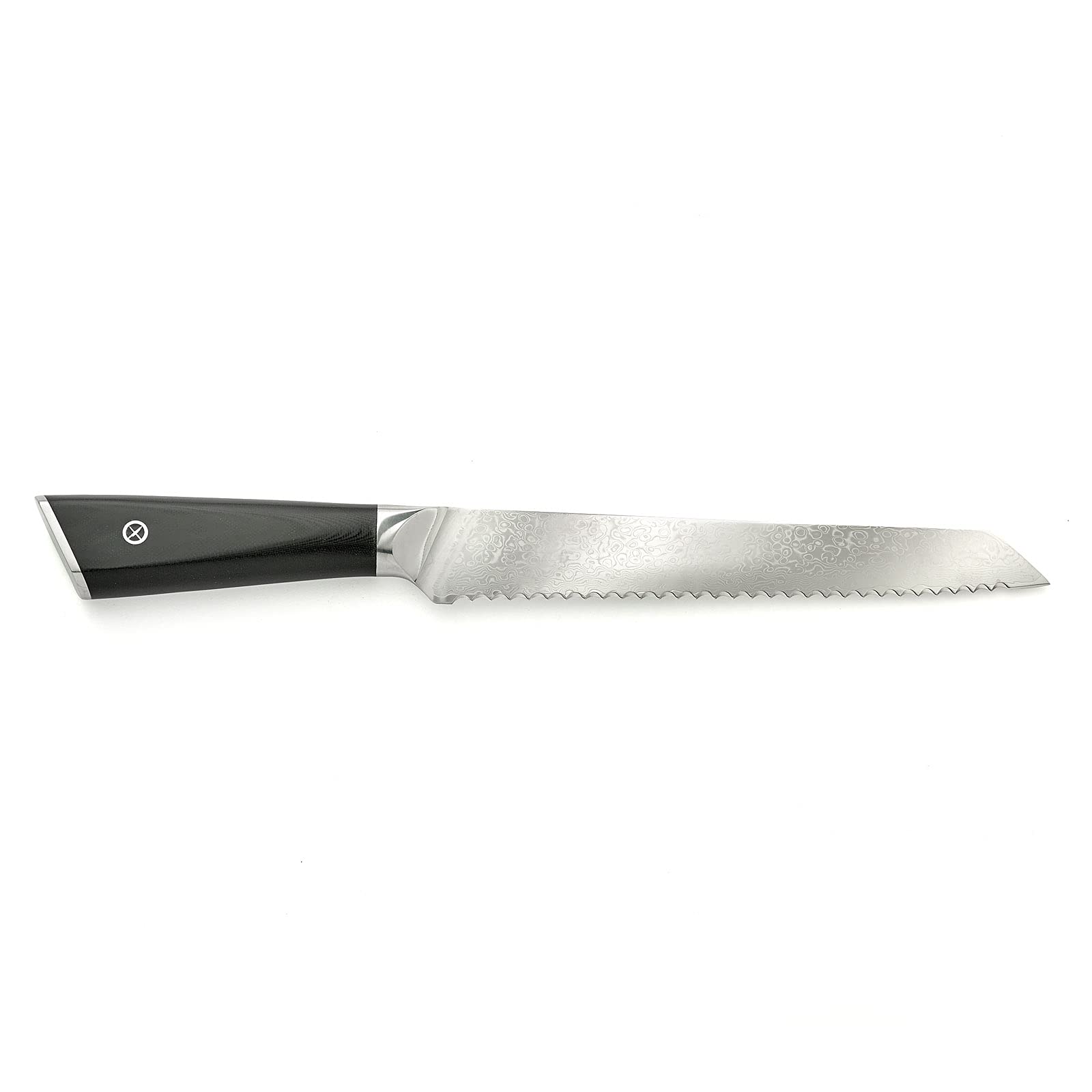 Mercer Culinary M13789 Premium Grade Super Steel, 8-Inch Serrated Bread Knife, G10 Handle