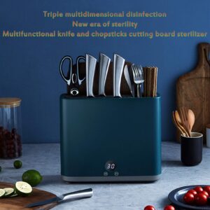 Knife Holder Chopping Board Cutlery Tableware Cleaner, Small Household Drying Chopping Board Cutlery Organizer, One-Key Start, 316X282x111mm