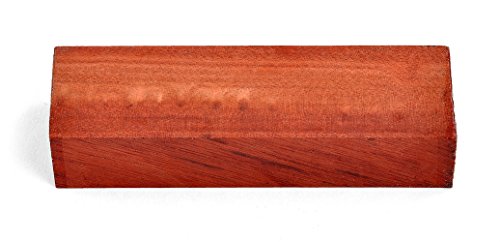 Texas Knifemakers Supply Bloodwood Knife Handle Block (Each Piece is Unique) 5" x 1-1/2" x 1"