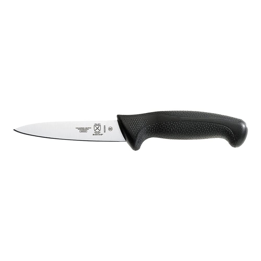 Mercer Culinary M22004 Millennia Black Handle, 4-Inch, Paring Knife