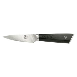 mercer culinary m13791 premium grade super steel, 3.5-inch paring knife, g10 handle