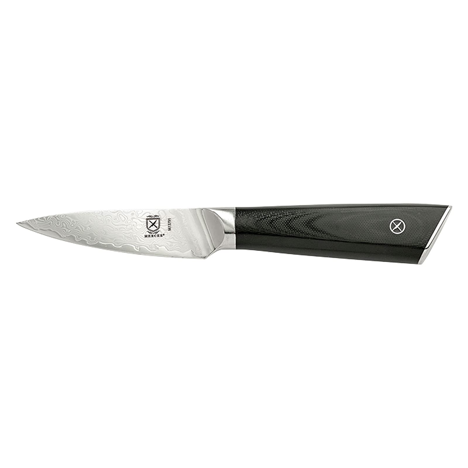 Mercer Culinary M13791 Premium Grade Super Steel, 3.5-Inch Paring Knife, G10 Handle