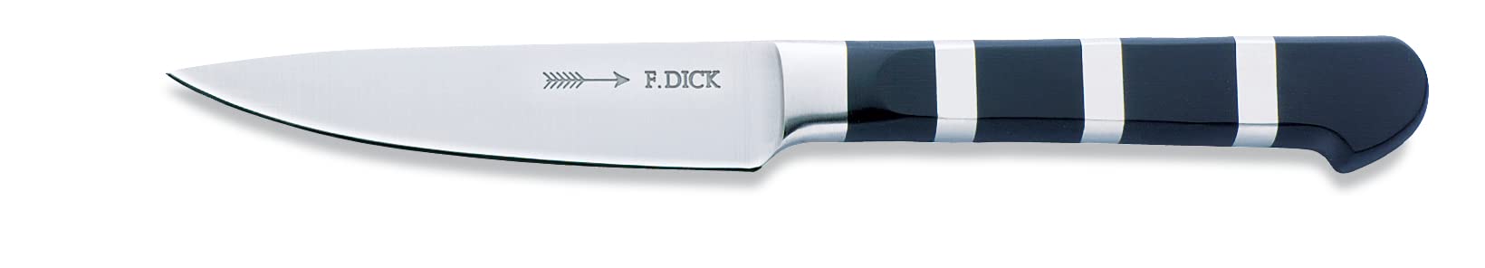 F. DICK – 1905 Paring Knife - Kitchen knife with 3.5" blade & 56 HRC - Ideal for small cutting work & decorations - Stainless steel - Ultra sharp - Ergonomic handle - High carbon