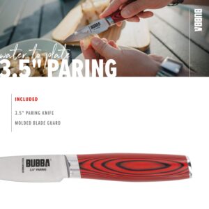 BUBBA Kitchen Series 3.5" Paring Knife perfect for trimming, slicing and peeling small produce.