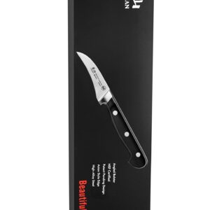 Cangshan V2 Series 1020434 German Steel Forged Peeling/Tourne Knife, 2.75-Inch Blade