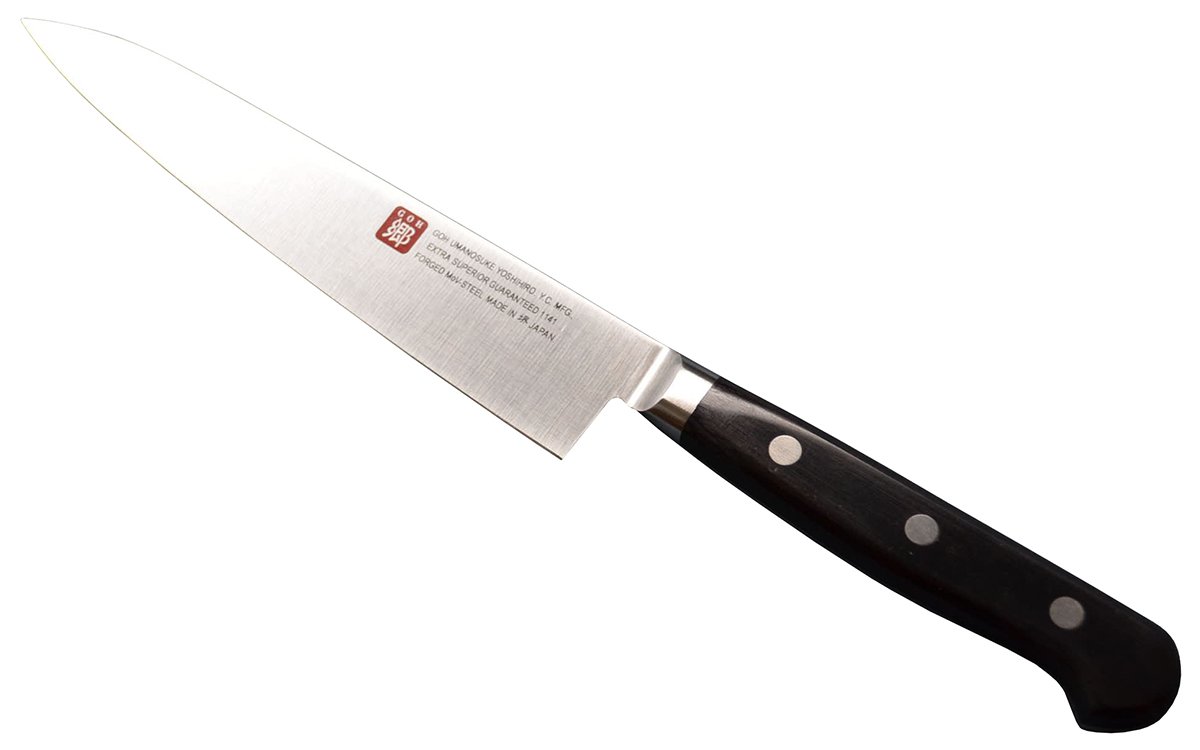 山脇刃物製作所 Yamawaki Cutlery Seisakusho INOX 1141-150P AUS-8A Petty Knife, 5.9 inches (150 mm), Silver