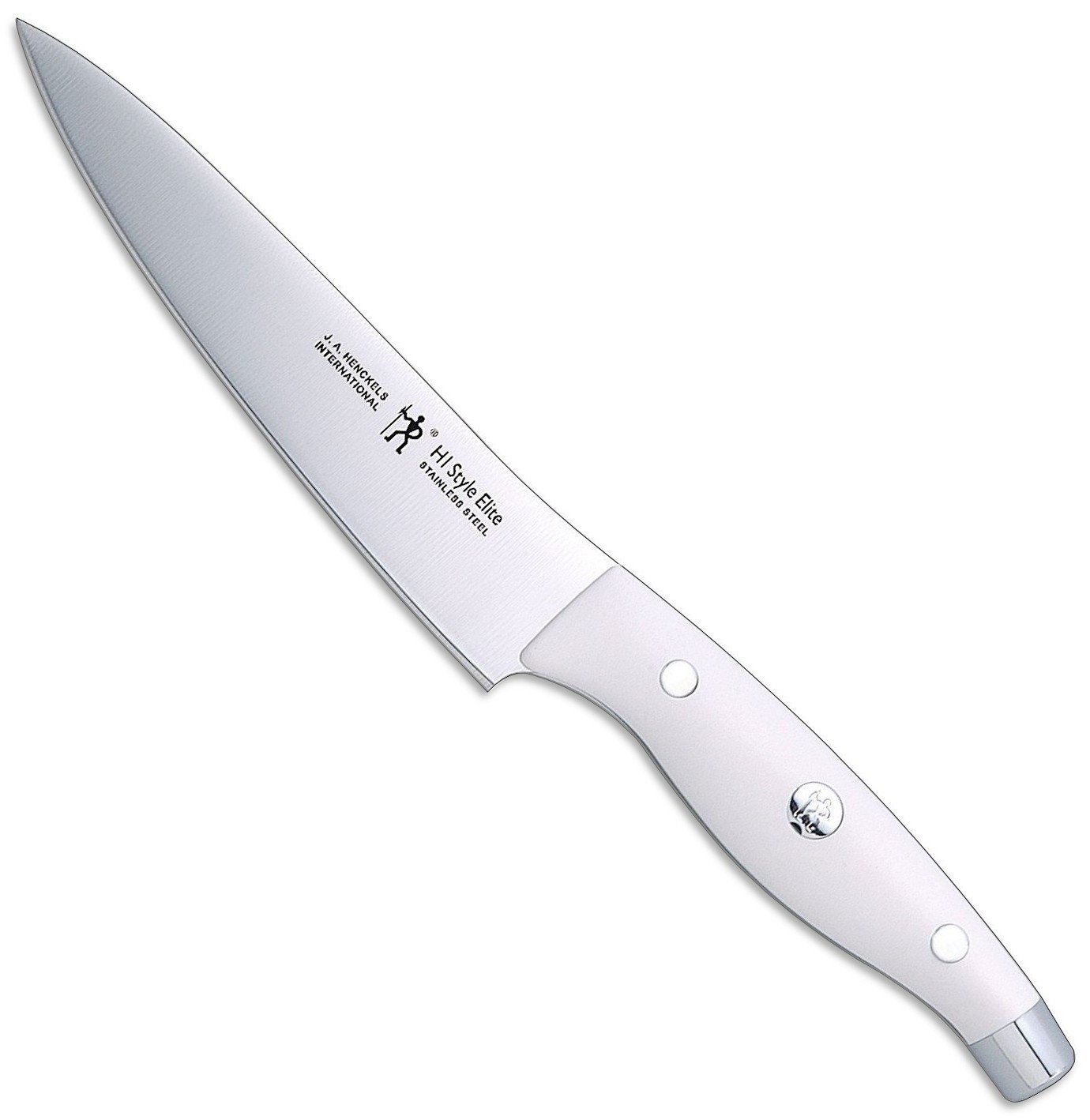 Henckels 16800-431 HI Style Elite Petty Knife, 5.1 inches (130 mm), White, Made in Japan, Fruit, Small Knife, Stainless Steel, Dishwasher Safe, Seki City, Gifu Prefecture