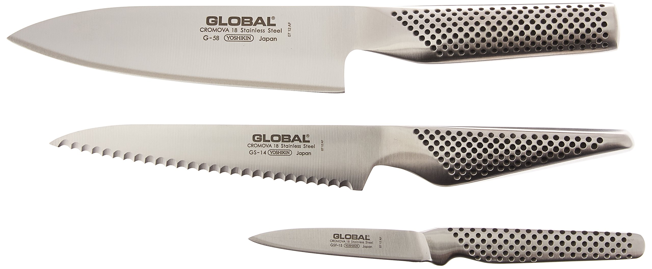 Global G-581415 Peeling Knife, Silver