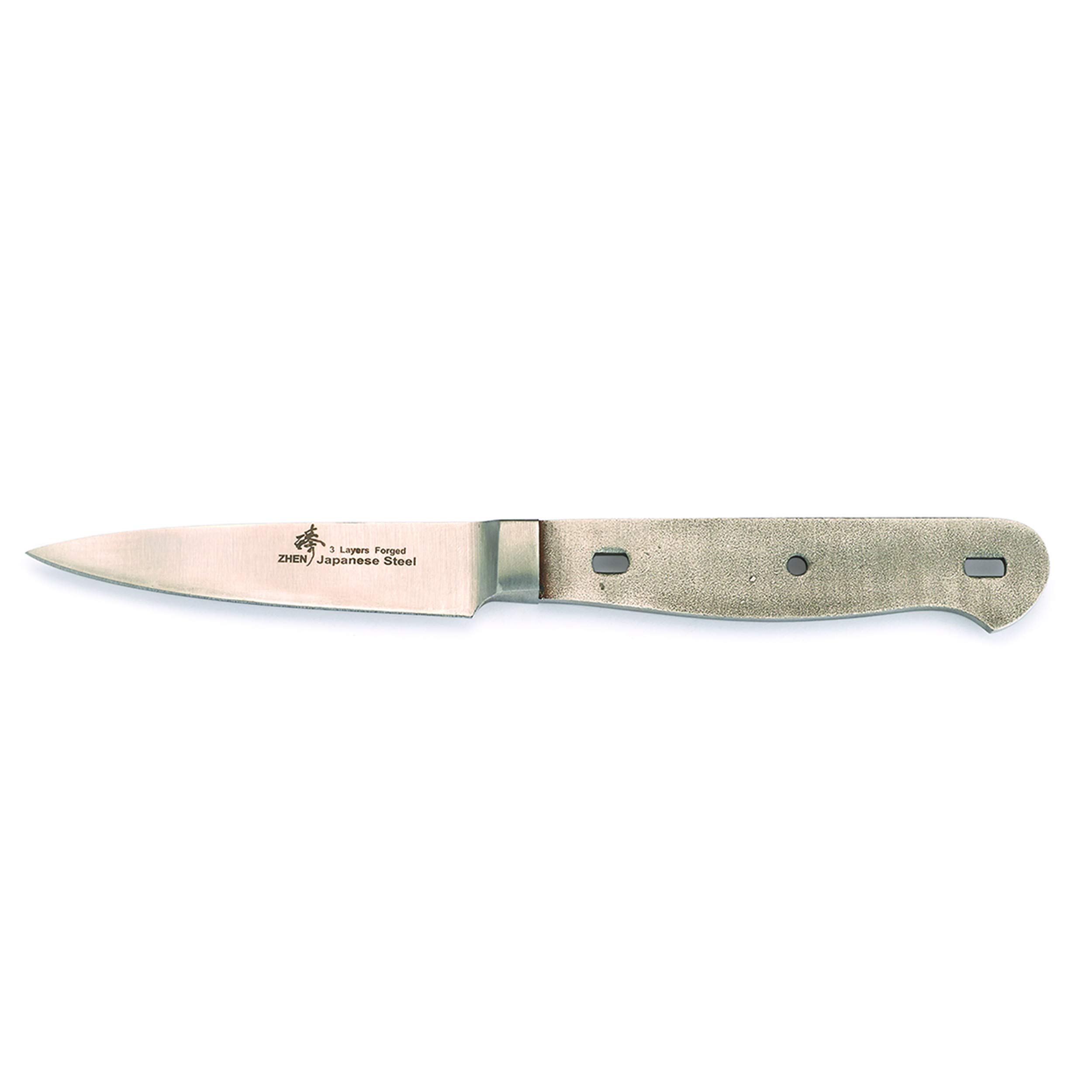 Birsppy ZHEN Parer AUS 10 3-Layer Knife Blank 3-5/16" L x 5/64" T (85mm x 1.8mm), Handle Sold Separately