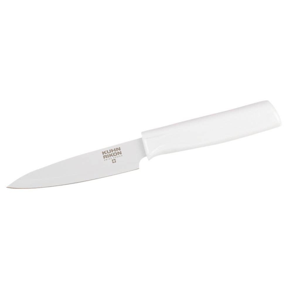 Kuhn Rikon Colori Paring Knife, 4-Inch, White