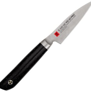 SUMIKAMA VG-10PRO 52008 Kasumi Paring Knife, Made in Japan, 3.1 inches (8 cm), With Main Blade, Sharpness, Paring Knife