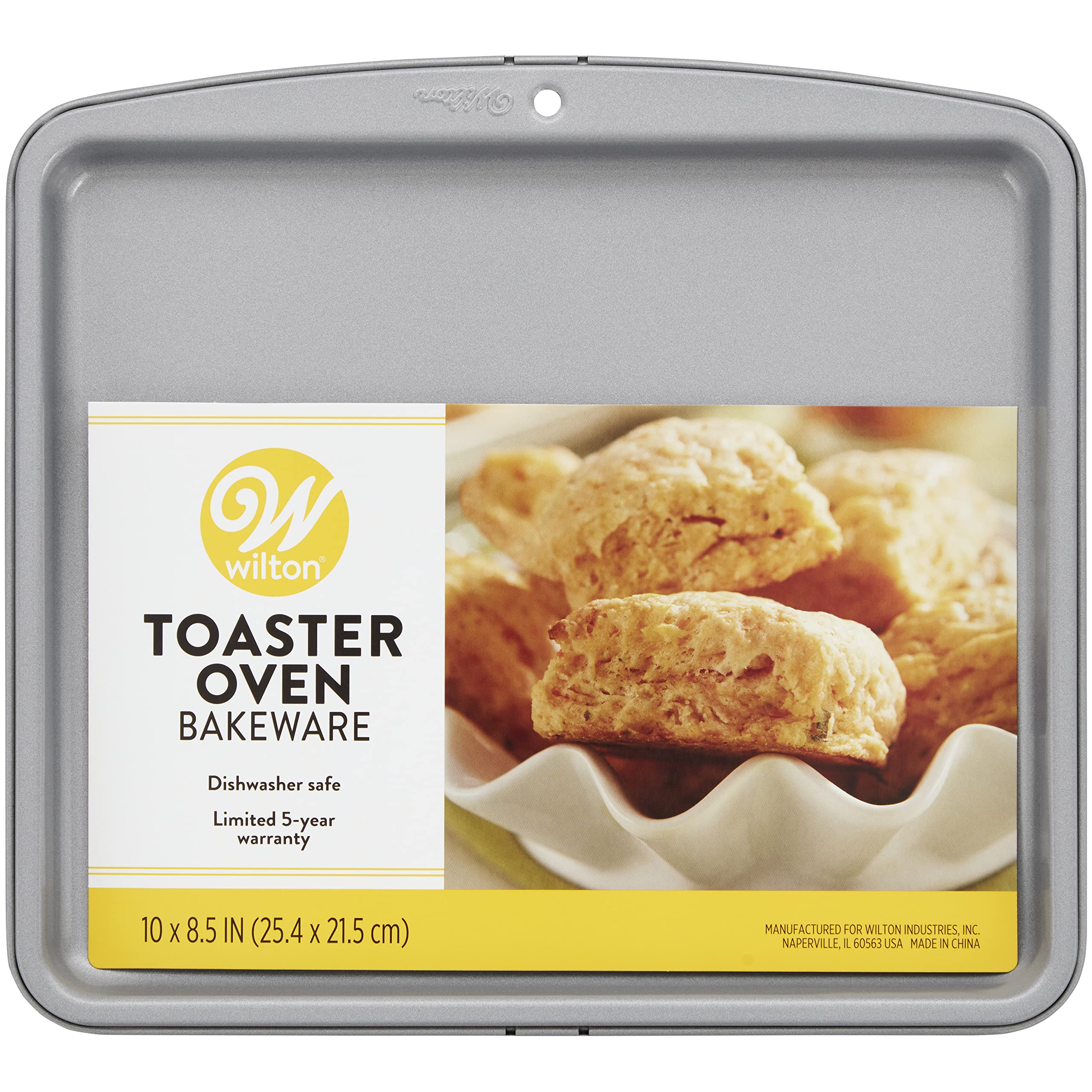 Wilton Baker's Best Non-Stick Bakeware Small Baking Sheet Pan, 8.5 x 10-Inch