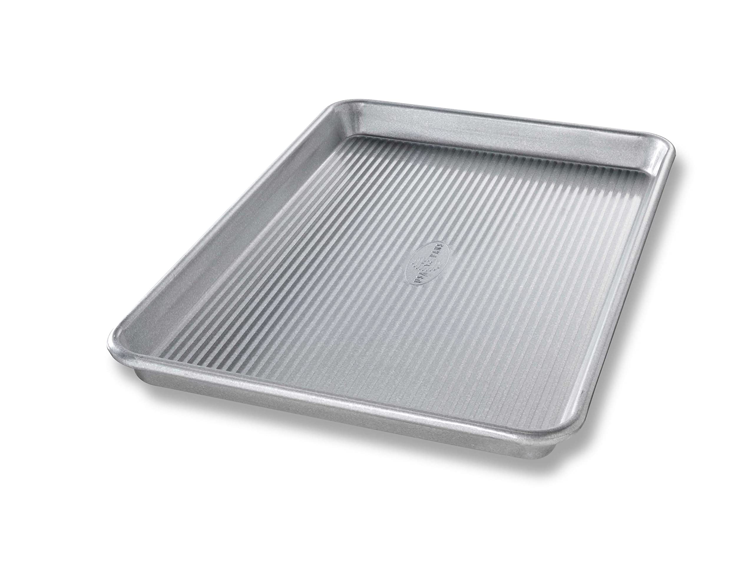 USA Pan Bakeware Quarter Sheet Pan, Warp Resistant Nonstick Baking Pan, Made in the USA from Aluminized Steel