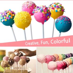 AKINGSHOP 20-Cavity Silicone Cake Pop Mold Set With Lollipop Sticks, Treat Bags, Twist Ties - For Cake Pops, Lollipops, Hard Candy, and Chocolate