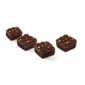 Wilton Bite-Size Brownie Squares Silicone Mold, 24-Cavity