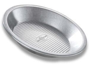 usa pan bakeware aluminized steel pie pan, 9-inch