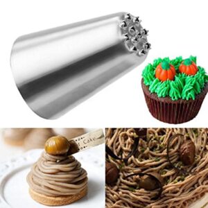 Symphony Wire Tips, Stainless Steel Icing Piping Nozzles For Pastry Fondant Tools (Grass)