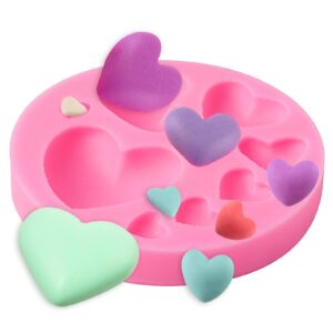 Chocolate Molds Silicone, Letter Molds for Chocolate, Edible Letter Number for Cake Decorating, Letter Alphabet Heart Molds