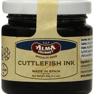 Alma Gourmet Cuttlefish Squid Ink | 3.2oz (90g) Jar