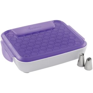 wilton tool caddies, assorted, white and purple