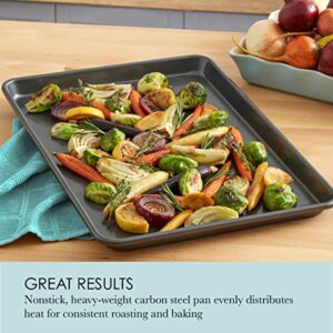 Chicago Metallic Professional Non-Stick Cooking/Baking Sheet, 17-Inch-by-12.25-Inch, Silver