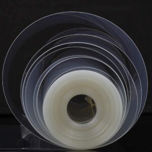 BUTEFO Cake Collars 8 x 394inch, Acetate Rolls, Clear Cake Strips, Transparent Cake Rolls, Mousse Cake Acetate Sheets for Chocolate Mousse Baking, Cake Decorating