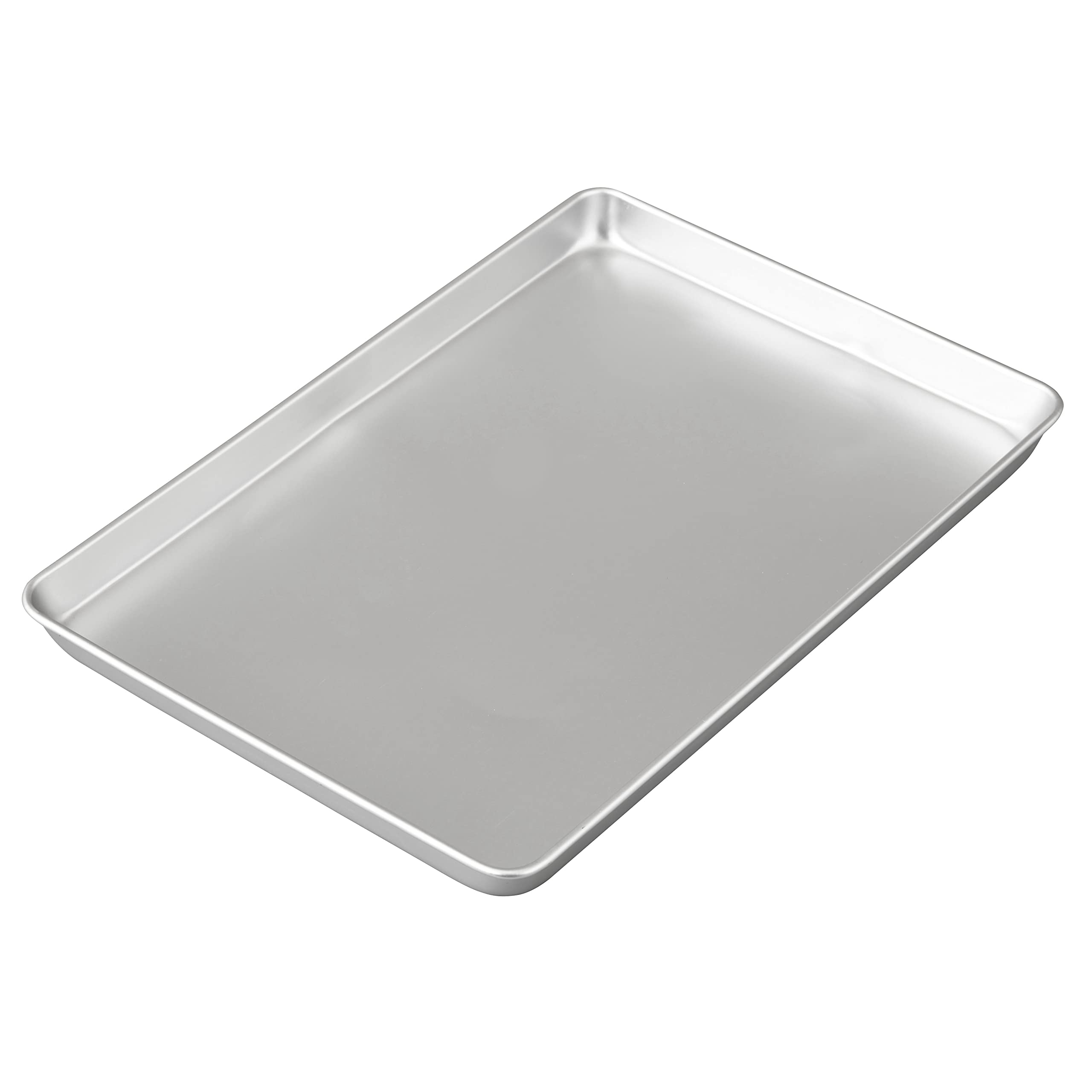 Wilton Performance Pans Jelly Roll Pan - Bake Sponge Cake for Jelly Roll Cakes or Make Cookies, Cookie Bars and Pizza, Aluminum, 10.5 x 15.5-Inch