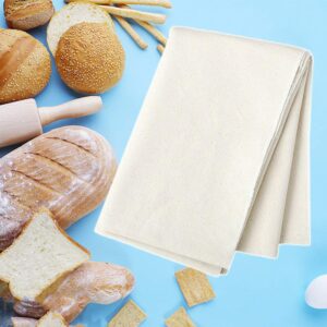 Professional Bakers Couche Extra Large 35 x 26 Inch,Heavy Duty Linen Pastry Proofing Cloth for Bread Dough Baking,Thick Baking Bread Cloth for Baguettes,Loaves,Ciabatta