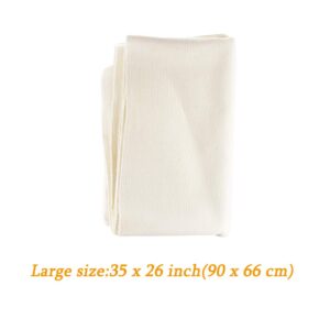 Professional Bakers Couche Extra Large 35 x 26 Inch,Heavy Duty Linen Pastry Proofing Cloth for Bread Dough Baking,Thick Baking Bread Cloth for Baguettes,Loaves,Ciabatta