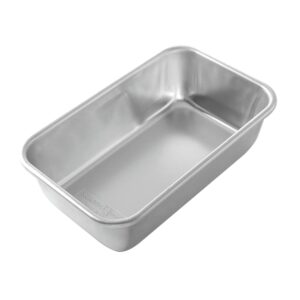 nordic ware nordic ware-45900-loaf, 1-1/2 pound, natural aluminum commercial loaf pan, silver