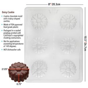 Life of the Party Daisy Flower Cookie Chocolate Mold