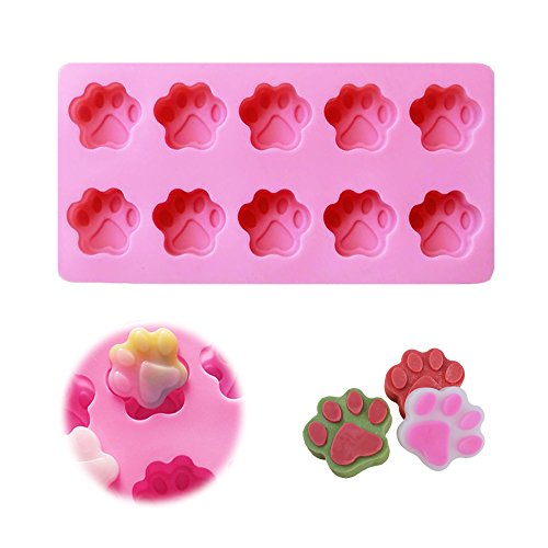 Food Grade Silicone Mold, IHUIXINHE Non-stick Ice Cube Mold, Jelly, Biscuits, Chocolate, Candy, Cupcake Baking Mould, Muffin pan