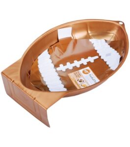 wilton first & ten football game night aluminum cake pan