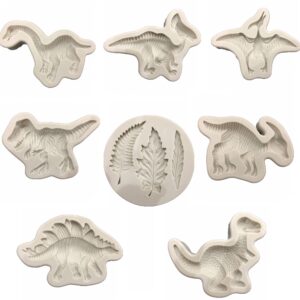 dinosaur silicone fondant cake mold kitchen baking mold cake decorating moulds modeling tools, gummy sugar chocolate candy cupcake mold