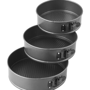 Wilton Springform Cake Pan Set, 3-Piece, 3 Pc, Gray