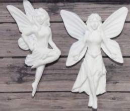 1pc Lovely Three Fairies Angle Shape Silicone Mold for DIY Candy Soap Mould Crystal Jelly Shots Pudding Desserts Gum Paste Chocolate Fondant Mold Cupcake Cake Topper Decoration Handmade Ice Cream