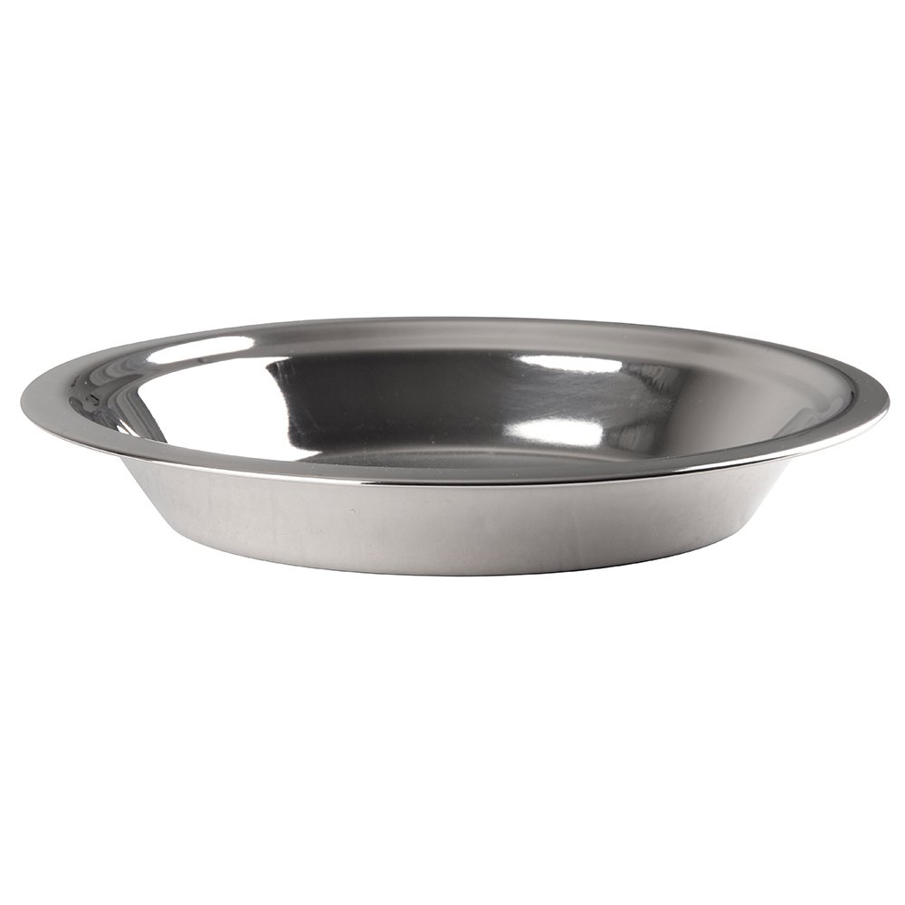 Lindy's - 5M871 Lindy's Stainless Steel 9 inch pie pan, Silver