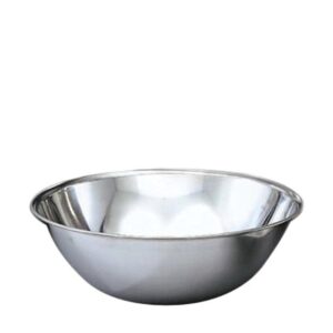 vollrath 5-quart economy mixing bowl, stainless steel (47935)