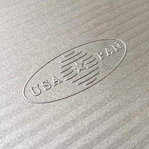 USA Pan Bakeware Aluminized Steel Pizza Pan, 12-Inch