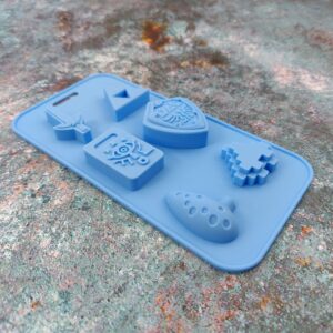 Kooku Tamyoo Chocolate Mold Silicone Mold Candy Mold for Zelda Cupcake Toppe