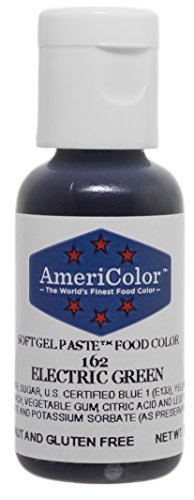 Americolor Gel Paste Food Color, Electric Green