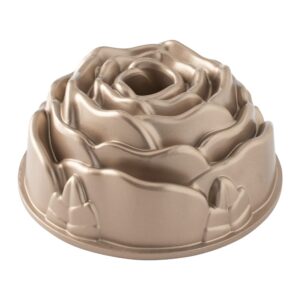 nordic ware rose bundt, 10 cup, toffee